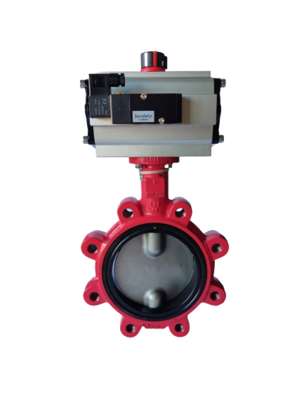 Válvulas Borboleta com Atuadores Pneumático Serra Negra - Ferroleto